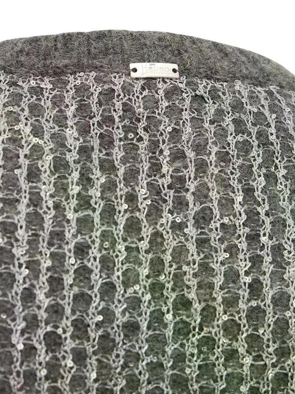 Herno Sequin-embellished Sweater - Grey