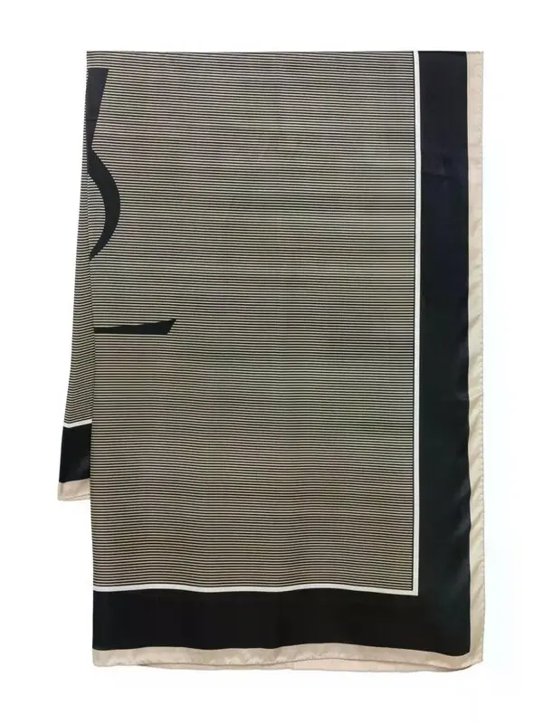 Saint Laurent Cassandre Scarf - Blue