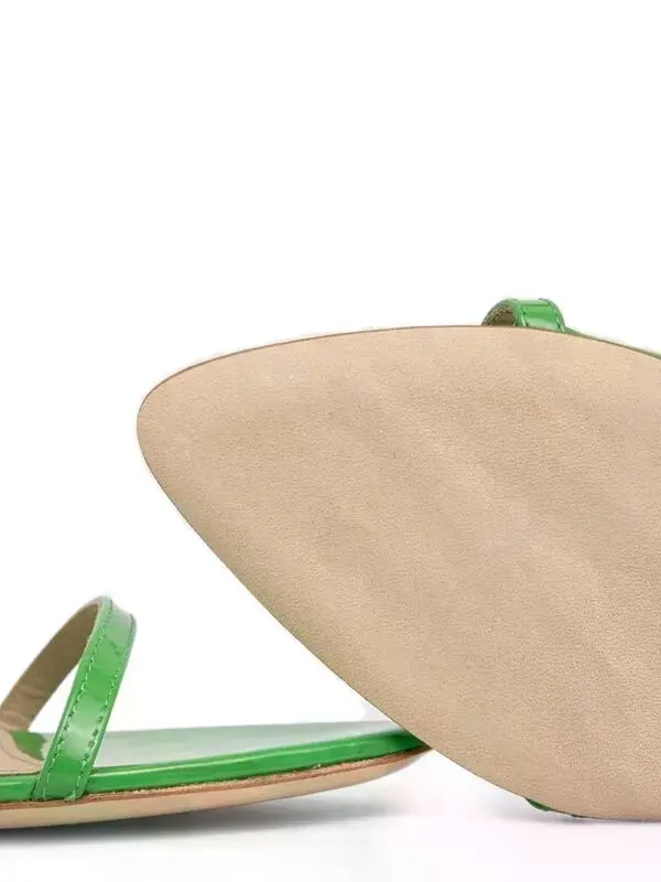 CUSTOMMADE Ankle-strap Pointed-toe Heeled Sandals