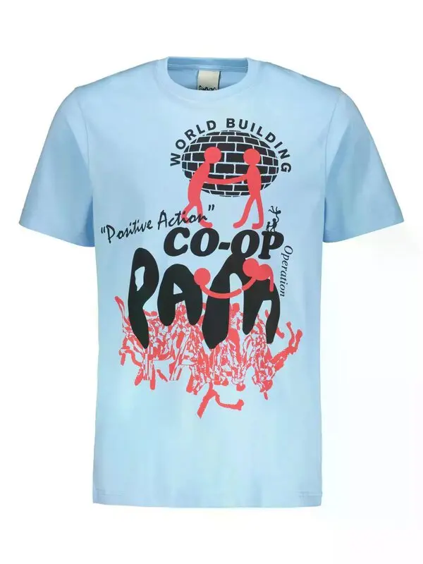 PERKS AND MINI Graphic-print T-shirt - Blue