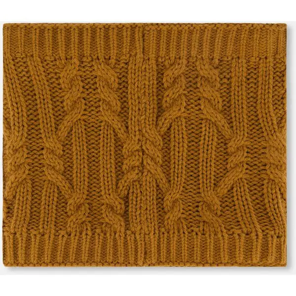 DEUX PAR DEUX Lined Winter Neckwarmer - Brown Sugar