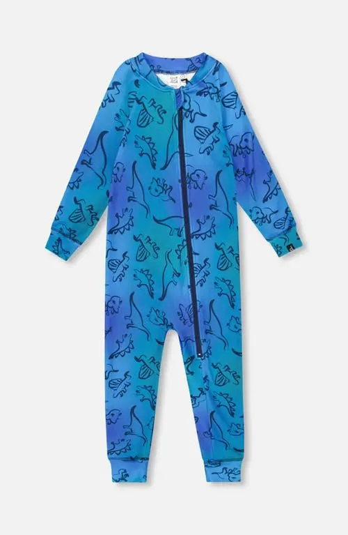 DEUX PAR DEUX One-piece Thermal Underwear - Blue Gradient