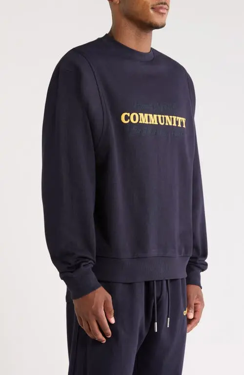 HONOR THE GIFT Graphic Cotton Track Sweatshirt