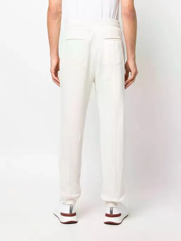 Brunello Cucinelli Drawstring Cotton Track Pants