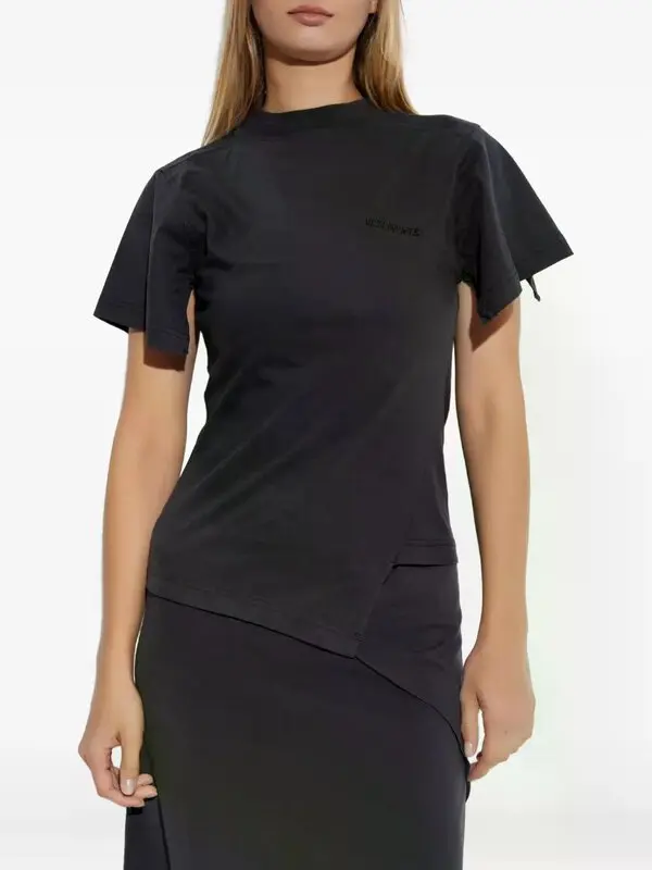 Vetements Asymmetric Layered T-shirt
