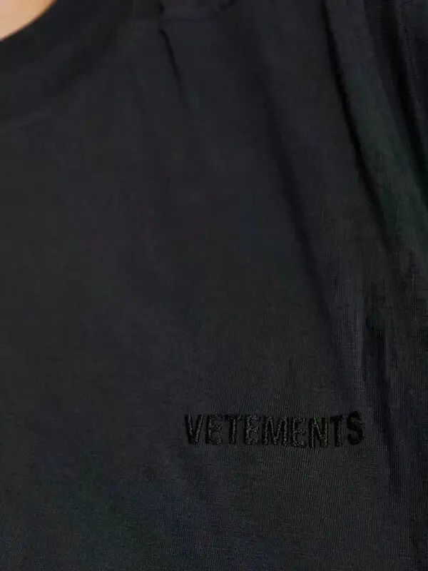 Vetements Asymmetric Layered T-shirt