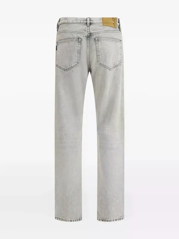 HAIKURE Acid Wash Five-pocket Jeans