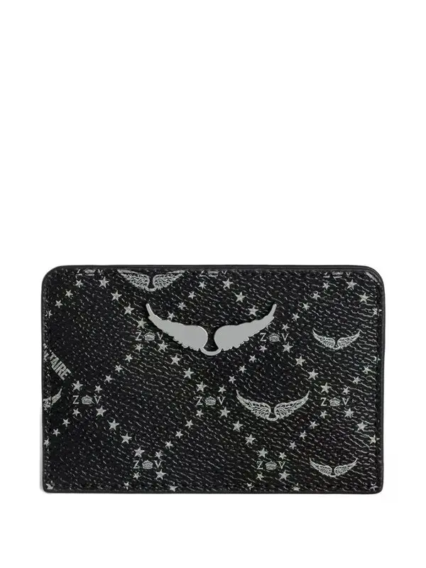 Zadig&Voltaire Pass Monogram Cardholder - Blue