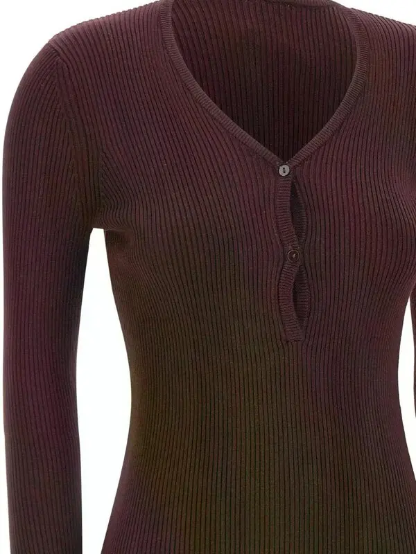 HERSKIND Oscar Ribbed V-neck Sweater