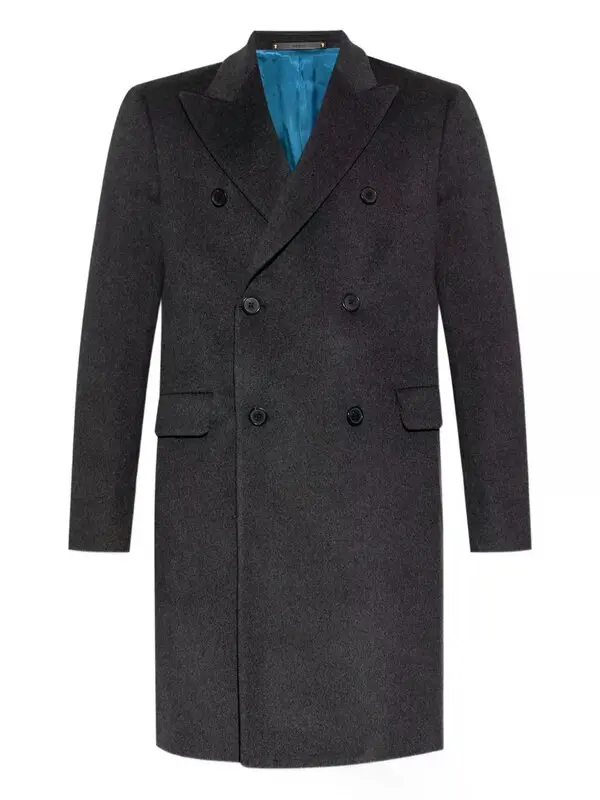 Paul Smith Double-breasted Wool Coat