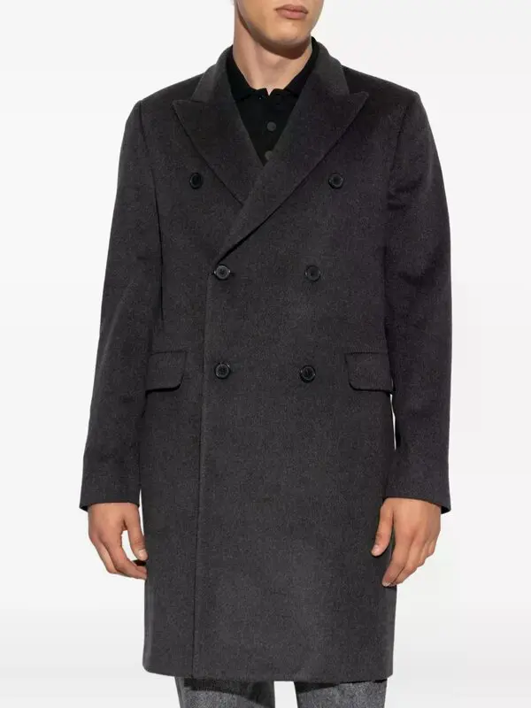 Paul Smith Double-breasted Wool Coat