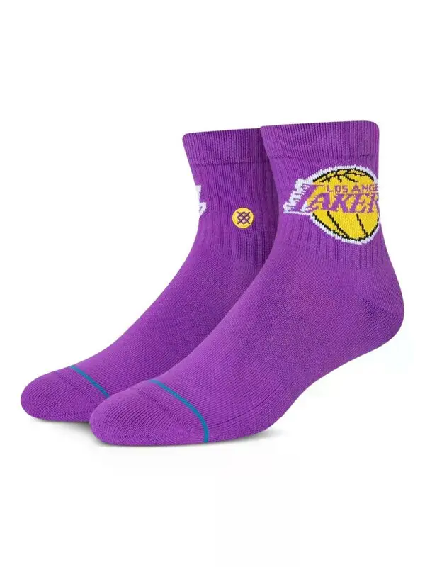 Stance Lakers Logo Ankle Socks - Purple