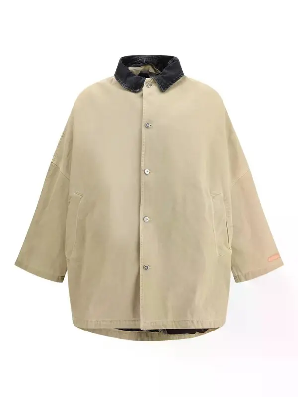 PDF Corduroy-collar Jacket
