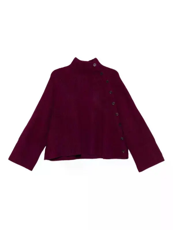 Eric Bompard Long-sleeved Buttoned Sweater