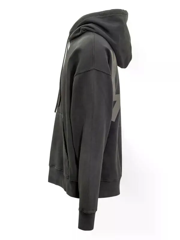 44 LABEL GROUP Logo-print Hoodie - Black