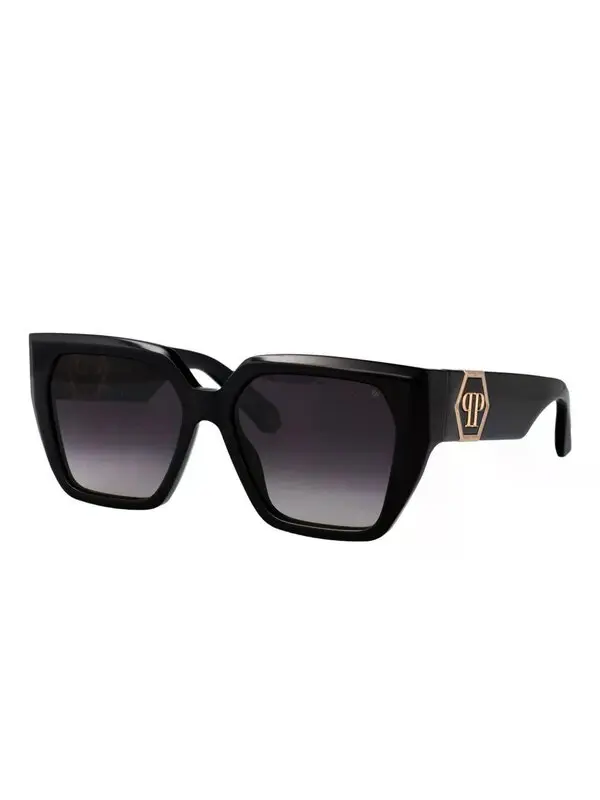 Philipp Plein Logo-detail Sunglasses - Black