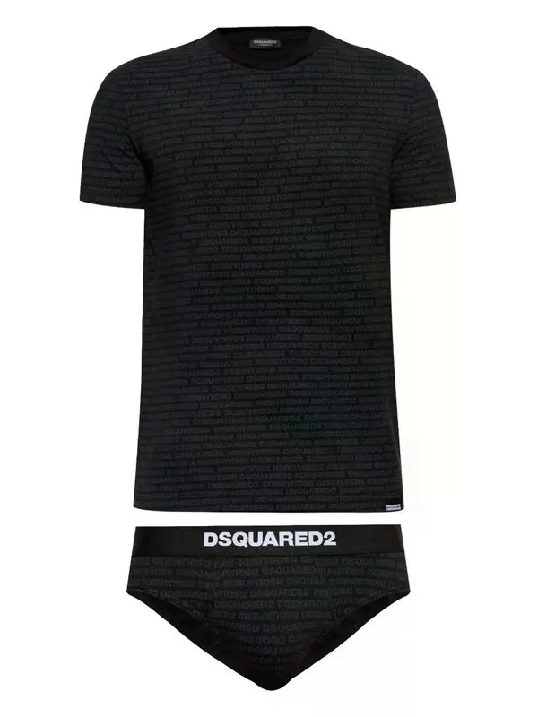 Dsquared2 Logo-print T-shirt Set