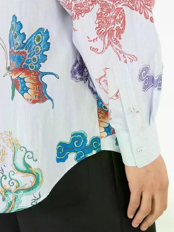 Roberto Cavalli Dragon-print Shirt