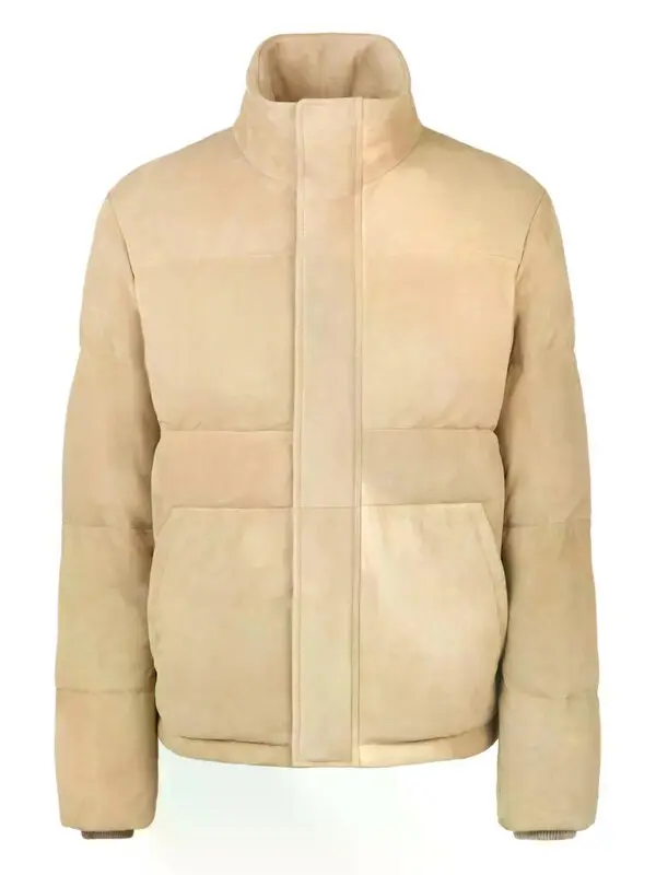 TOD'S Leather Quilted Jacket