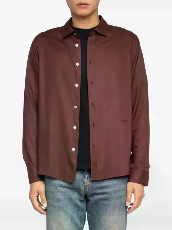 Zadig&Voltaire Embroidered Long-sleeve Shirt