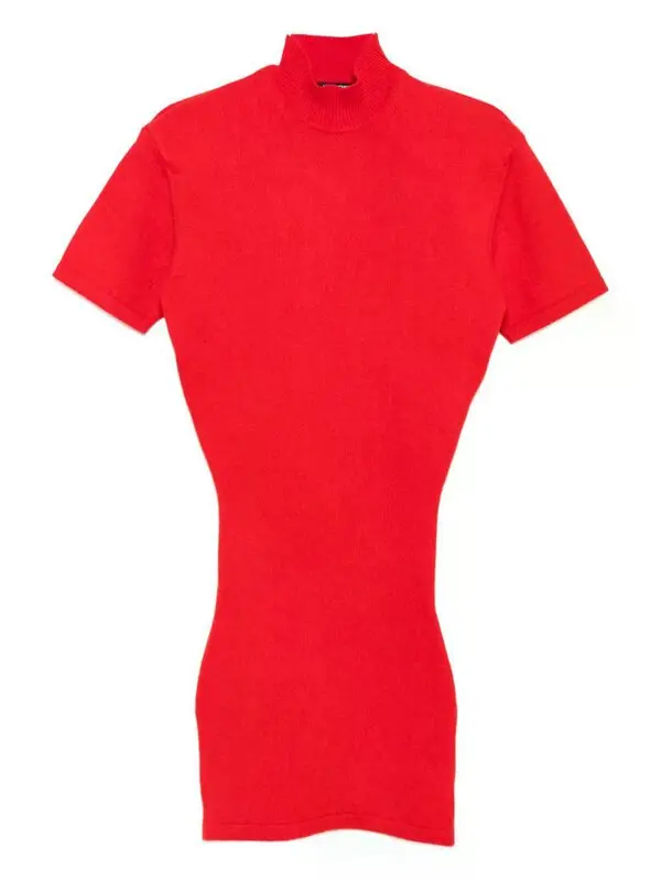 Jacquemus The Castagna Knit Mini Dress