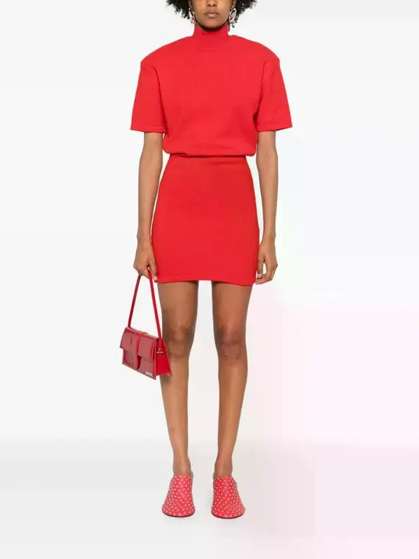 Jacquemus The Castagna Knit Mini Dress