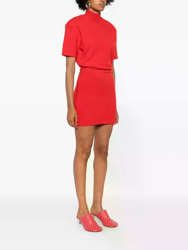 Jacquemus The Castagna Knit Mini Dress