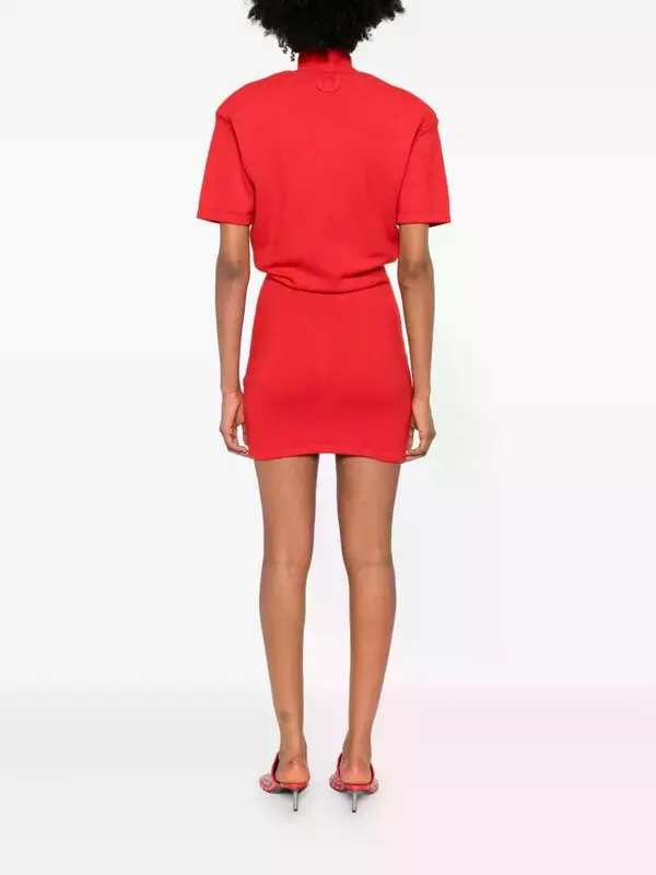 Jacquemus The Castagna Knit Mini Dress