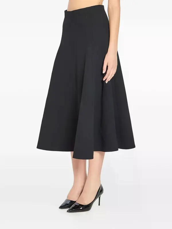 Jacquemus Flared Midi Skirt