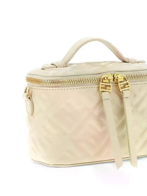 Fendi Vanity Ff-pattern Quilted Tote