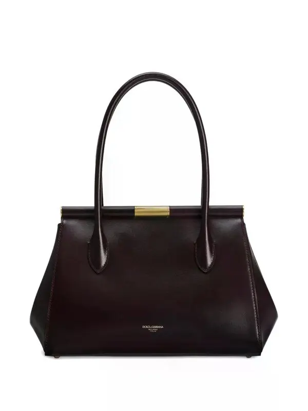 Dolce & Gabbana Marlene Padlock Tote Bag - Red