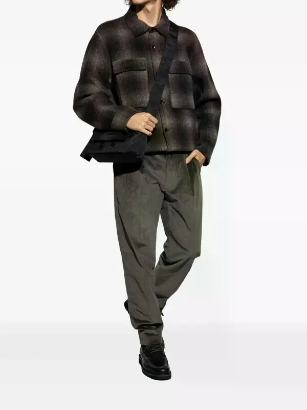 Rag & Bone Plaid Chest-pocket Overshirt