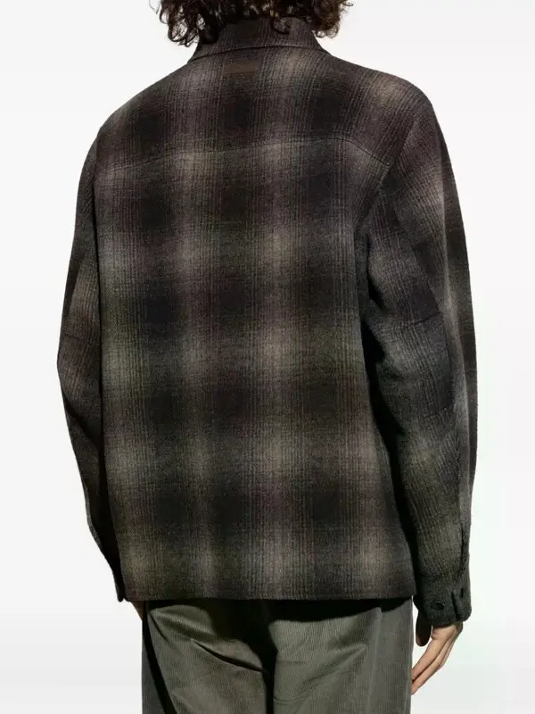 Rag & Bone Plaid Chest-pocket Overshirt