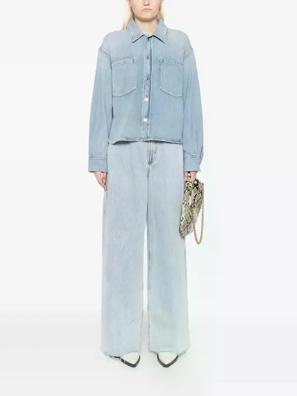 AGOLDE Juna Shirt - Blue