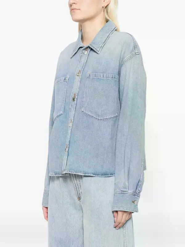 AGOLDE Juna Shirt - Blue