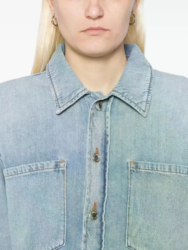 AGOLDE Juna Shirt - Blue