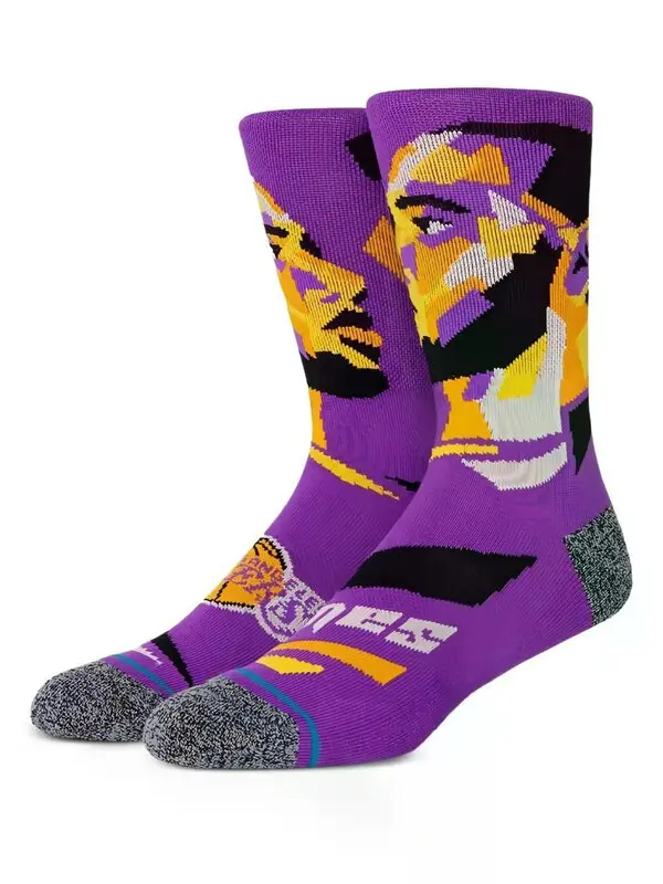 Stance Lebron James Crew Socks - Purple