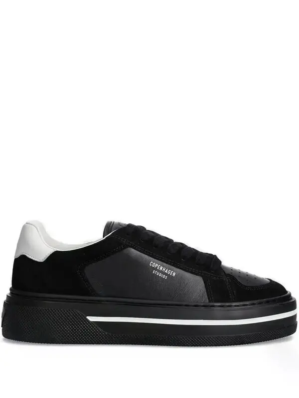 SUMMERY COPENHAGEN Platform Leather Sneakers