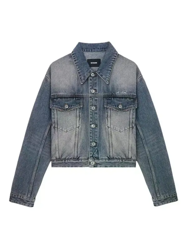 We11Done Button-fastening Denim Jacket