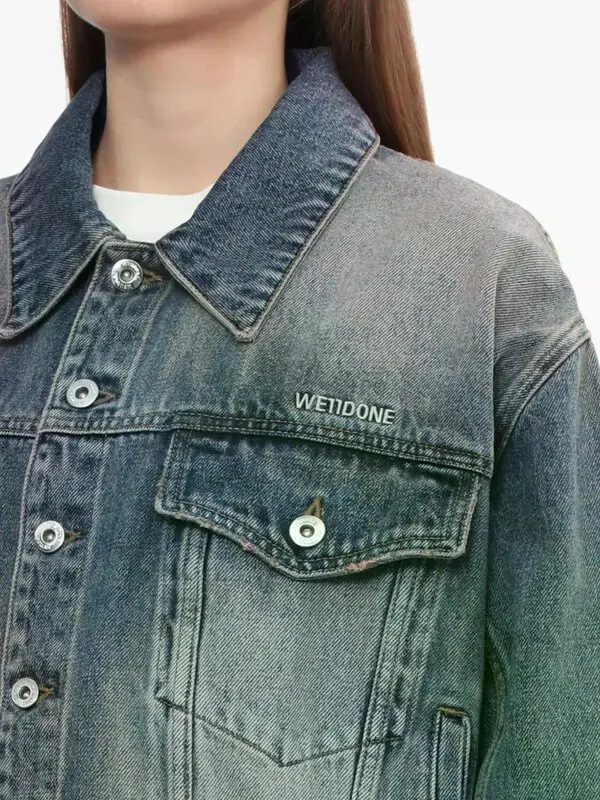 We11Done Button-fastening Denim Jacket