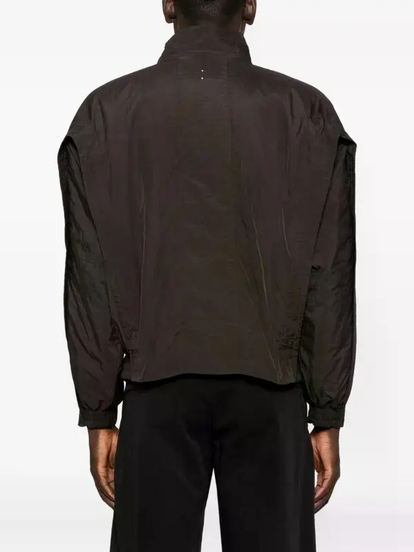 J.L-A.L High-neck Buttoned Jacket
