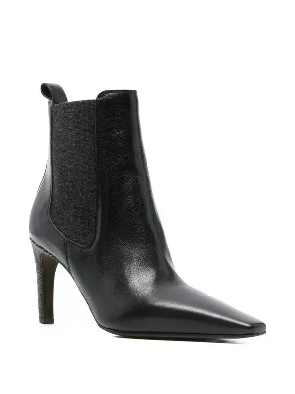 Brunello Cucinelli 80mm Pointed-toe Chelsea Boots