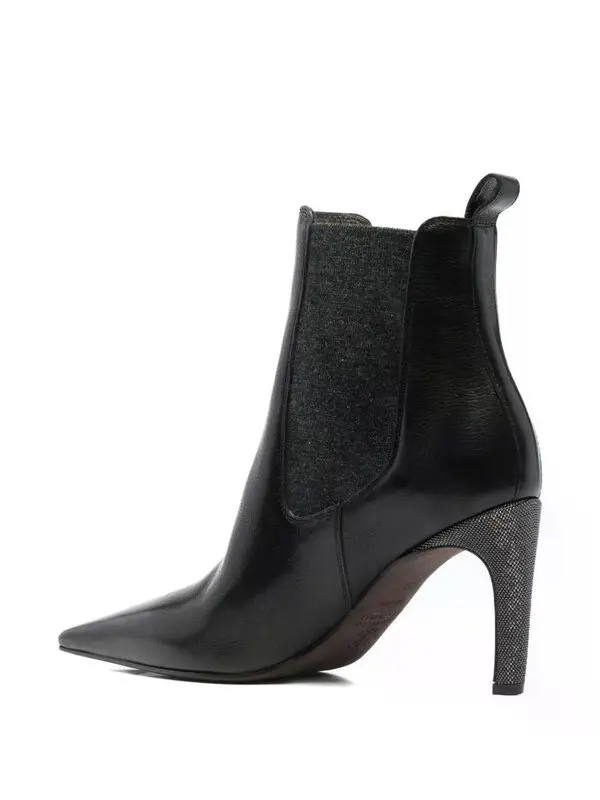 Brunello Cucinelli 80mm Pointed-toe Chelsea Boots