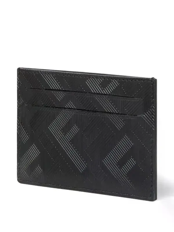 Fendi Logo-plaque Leather Cardholder
