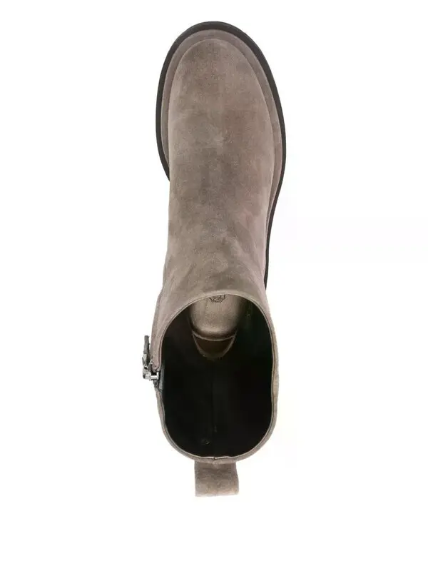 Brunello Cucinelli 30mm Side-zip Ankle Boots