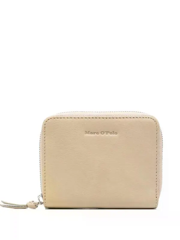 Marc O'polo Zip-around Leather Wallet - Neutrals