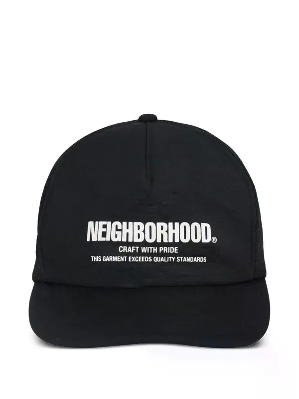 NEIGHBORHOOD Logo-print Baseball Cap - Black