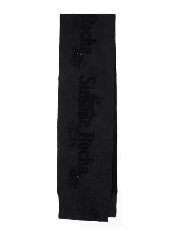 Simone Rocha Logo-embellishment Scarf