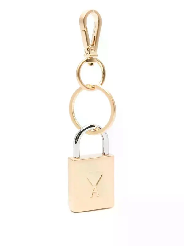 Ami De Coeur Key Ring - Gold