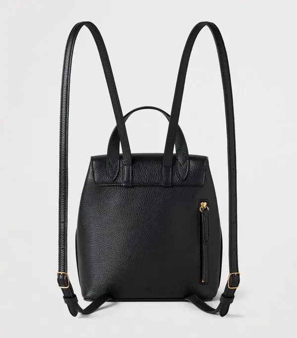 Mulberry Mini Leather Backpack - Black